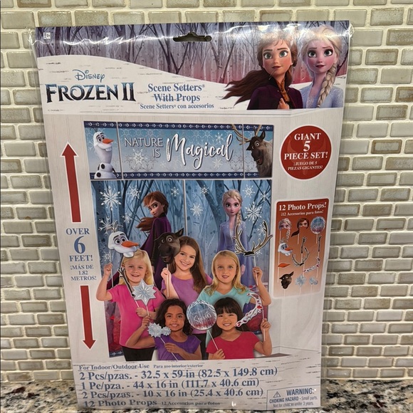 Disney | Party Supplies | Disney Frozen Ii Scene Setters With Props ...